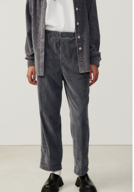 American Vintage PADOW Pants in Vintage Carbon – Iridescent Sea